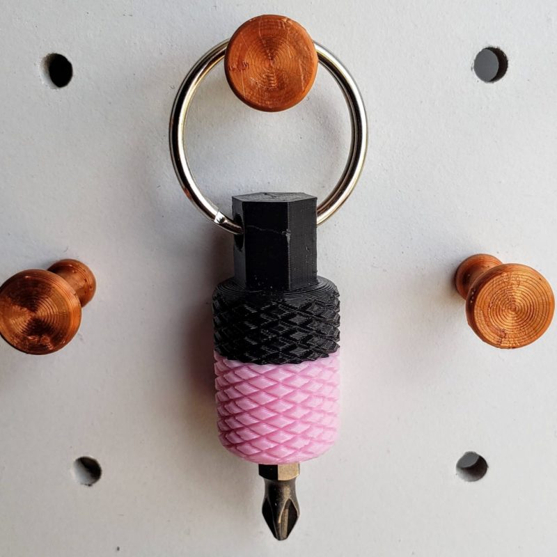 Bit Holder Keychain – 2 color | Creamy Farm