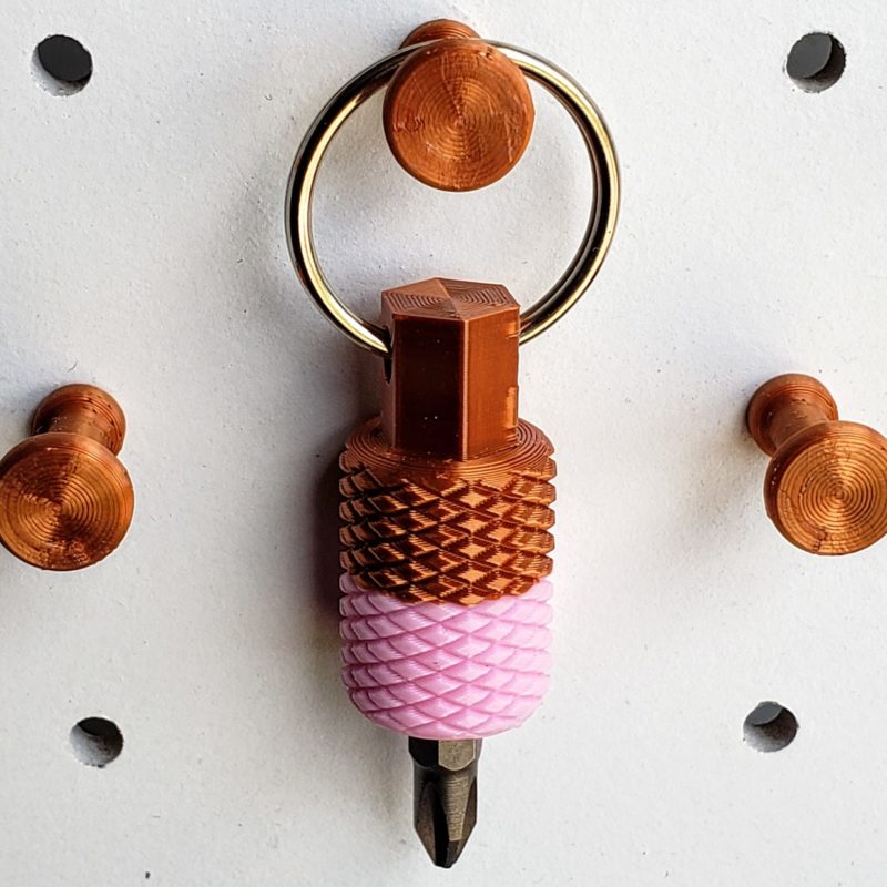 Bit Holder Keychain – 2 color | Creamy Farm
