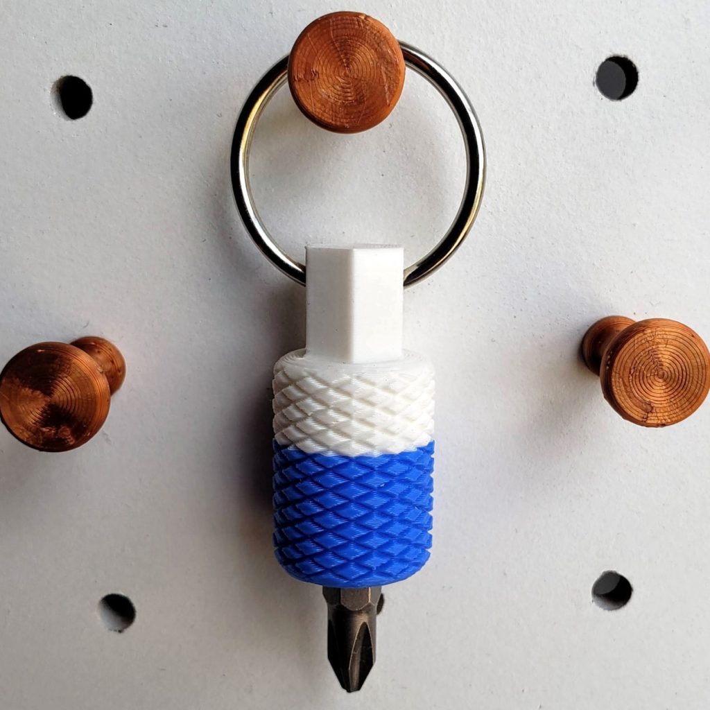 Bit Holder Keychain – 2 color | Creamy Farm